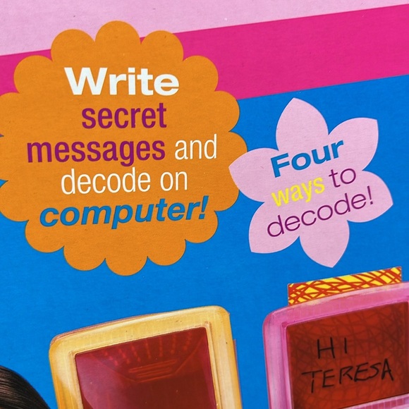 Barbie | Toys | Barbie Secret Messages Computer Center Playset 200 New ...